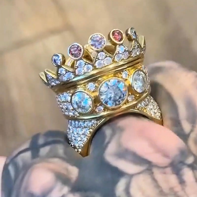 Signature Hip-Hop Crown Ring